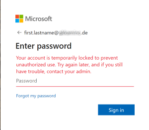 Azure AD Smart Lock-Out – Cloud Identity – Modern IT