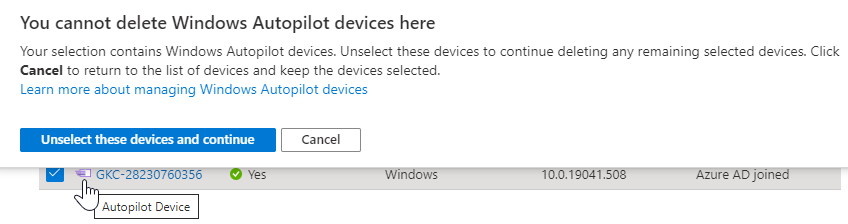 Intune: What is Retire / Wipe / Delete / Fresh Start / Autopilot Reset ...
